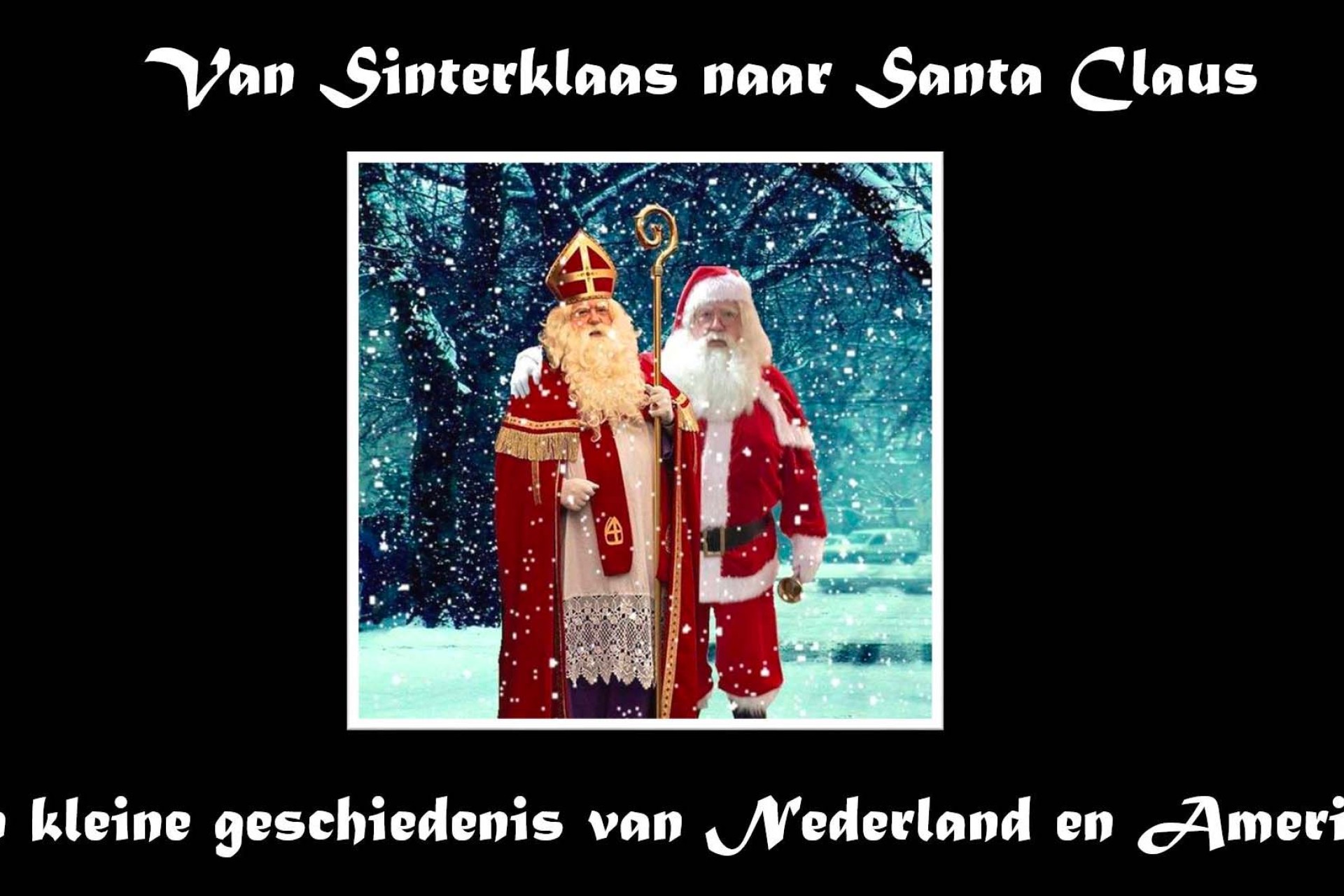 Sprekers bij Van Sinterklaas naar Santa Claus .... - Maaseik